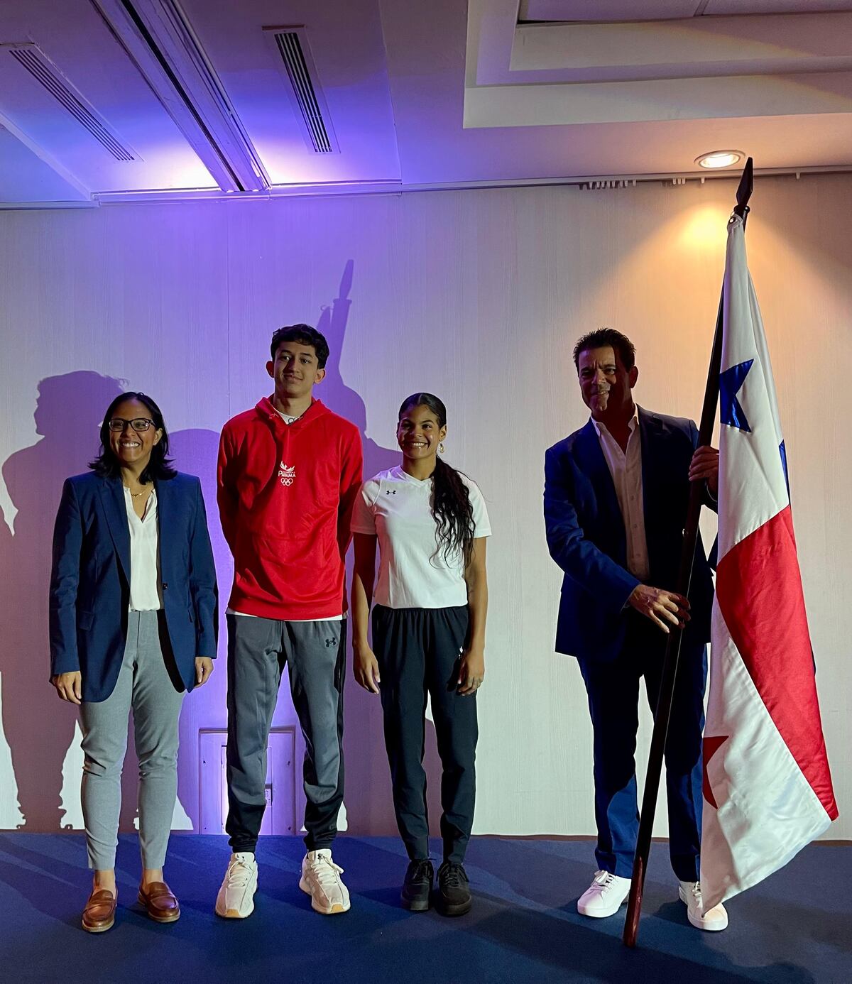 Gianna Woodruff y William Duen, los abanderados de Panamá en los Juegos Centroamericanos ...