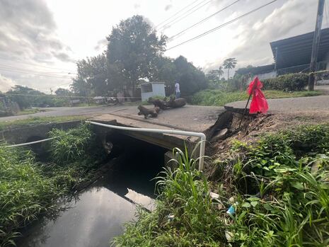 Cierran puente La Primavera en Chepo por daños estructurales graves ...
