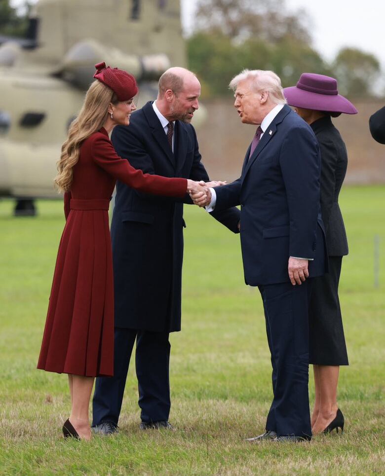 Los príncipes de Gales reciben a Trump en los terrenos del castillo de Windsor | La Prensa Panamá