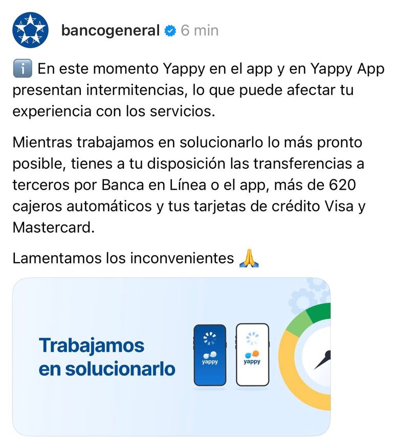 Se restablece el servicio de Yappy | La Prensa Panamá