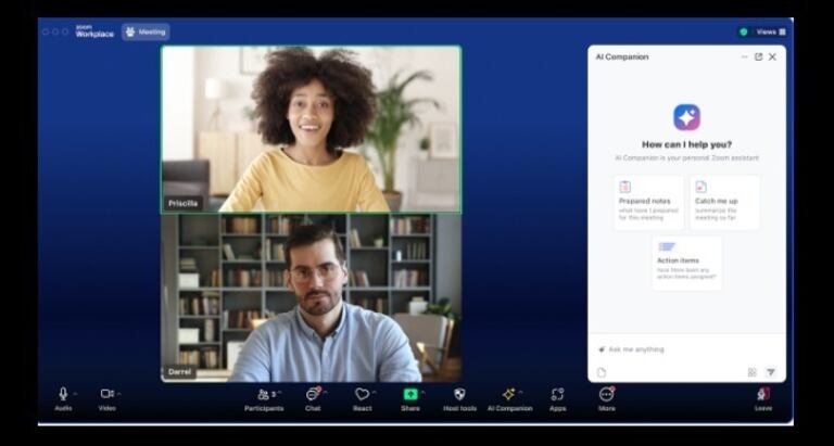 Zoom Team Chat añade una barra lateral para hacer más eficiente la ...